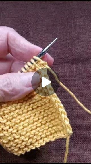 Knitting And Crochet Tutorials On Instagram Create A Beautiful Neat