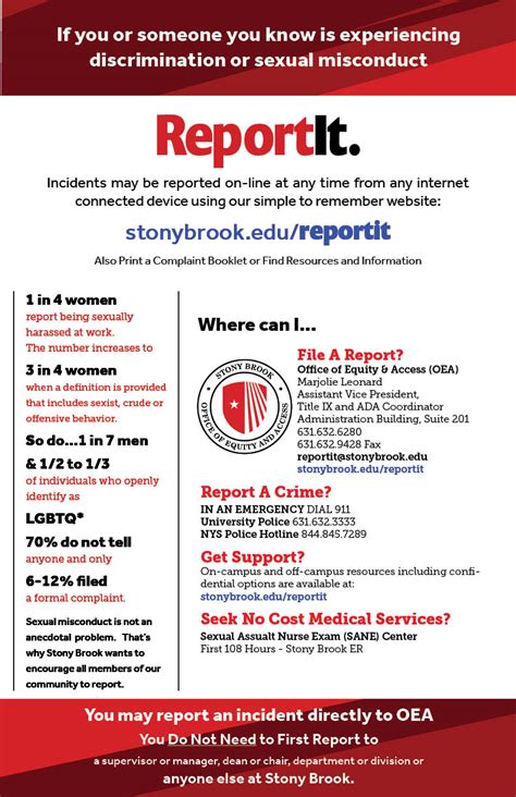 Sexual Misconduct Stony Brook University