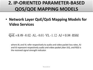 Network Design Implications Of QoS And QoE PDF