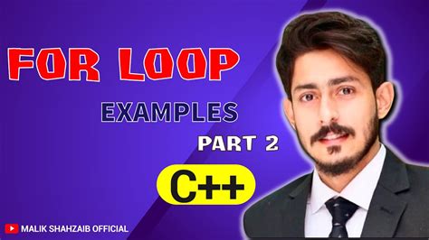 12 For Loop Examples Program In C In Lecture Define Explained Syntax For Loop Format Hindi