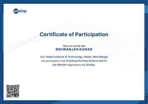 Raviranjan Kumar On Linkedin Unstop I Am Happy To Share That Ive