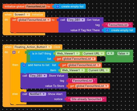 Favorite Button In Webview Discuss Kodular Community