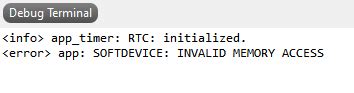 Nrf Drv Clock Init Return Error Nrf Error Module Already Initialized Nordic Q A