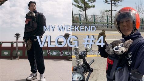 Vlog 슈퍼커브 강아지와 함께 타기 북악 스카이웨이 오토바이 라이딩 직장인 브이로그 혼다 슈퍼커브 우역기의 자아성찰 운동 헌혈 팔각정 서울