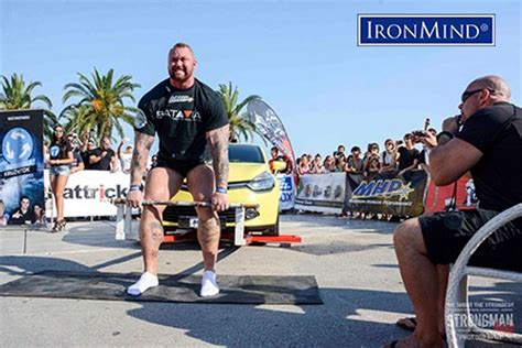 Hafthor Julius Bjornsson Wins SCL Croatia Strongman Champions League