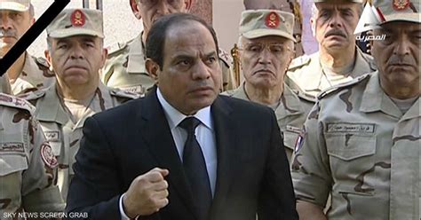 السيسي دعم خارجي وراء هجوم سيناء سكاي نيوز عربية
