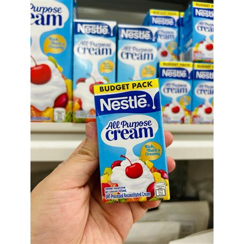 NestlÉ All Purpose Cream 125ml Shopee Philippines