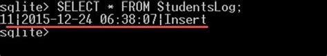 SQLite Trigger Views Index With Example