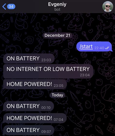 Checking The Status Of Network Devices With Python And Sending Messages To Telegram Evgeniy