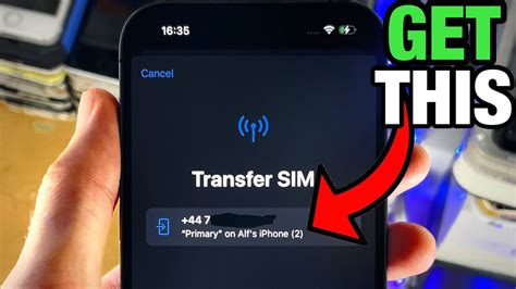 How To Transfer ESIM From One IPhone To Another IPhone YouTube
