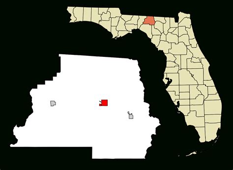 State And County Maps Of Florida Madison Florida Map Printable Maps