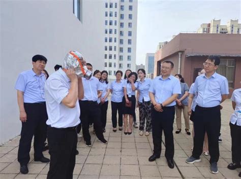 能投公司开展高层火灾逃生应急演练 榆林市城市投资经营集团有限公司