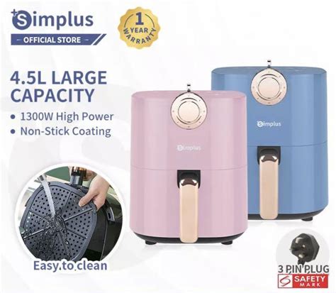 Brand New Simplus 45l Airfryer Pink Tv And Home Appliances Kitchen Appliances Ovens And Toasters