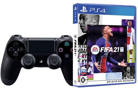 Dualshock 4 V2 Fifa 21 Bundle геймпад для Sony Ps4 купить в Москве в