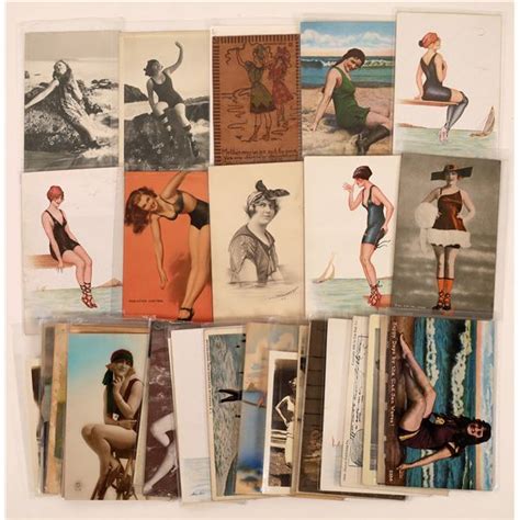 Bathing Beauty Rpcs And Postcards 30 [169595] Holabird Western