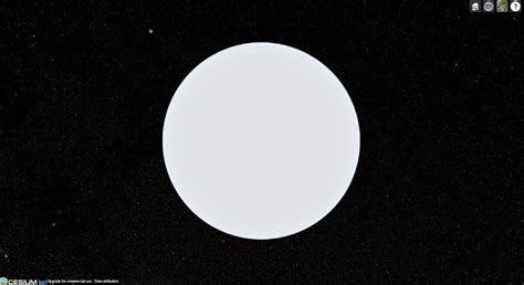 White Cesium Globe After Upload Geoserver Wms Layer Geographic