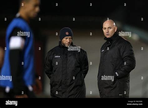 Hornchurch Manager Mark Stimson R During Afc Hornchurch Vs Great