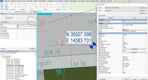 solved spot coordinates value not visible autodesk community
