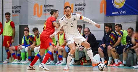 4 0 In Andorra Futsal Nationalteam Gewinnt Ersten Vergleich