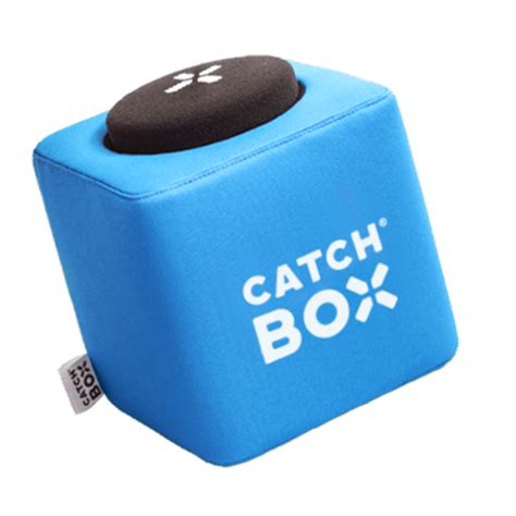 Catchbox Throwable Microphone Blue Av Technical Equipment Hire Milton Keynes London