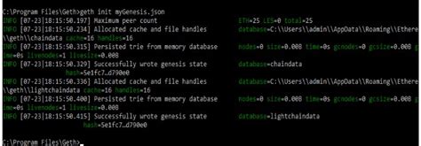 Setting Up A Private Ethereum Blockchain Network On Windows
