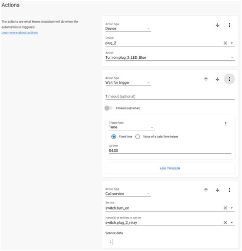 wait for trigger automation action doesn t seem to work with fixed time