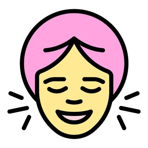 Premium Vector Makeup Face Massage Icon Outline Vector Spa Care Woman