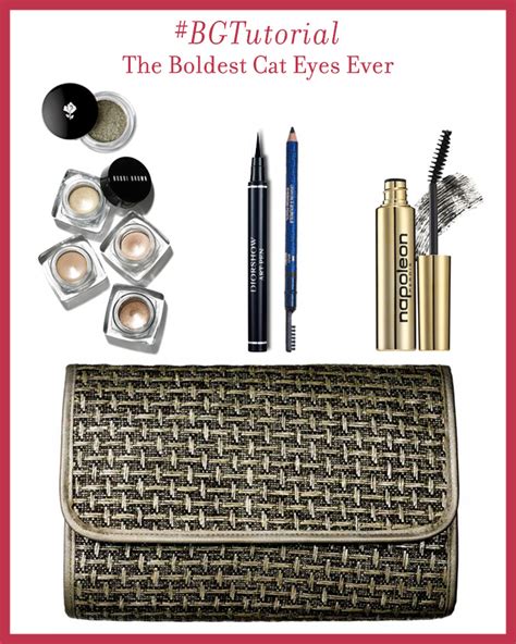 Bergdorf Goodman Beauty Files The Boldest Cat Eyes Ever