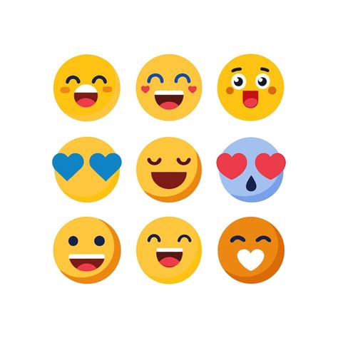 Social Reaction Emoji Premium Ai Generated Vector Social Reaction Emoji Premium Ai Generated Vector
