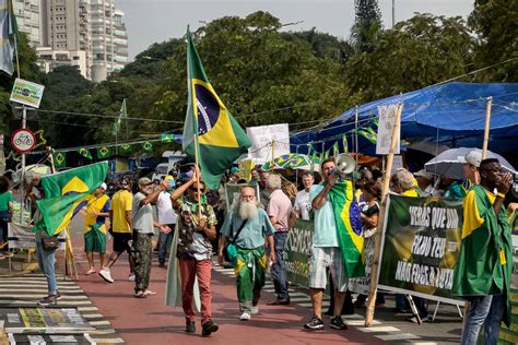 Posse De Lula Bolsonaristas Fazem Protesto Em São Paulo 01012023