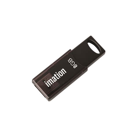 Imation USB 2 0 Sledge Flash Drive 8GB Black Imation Dubai