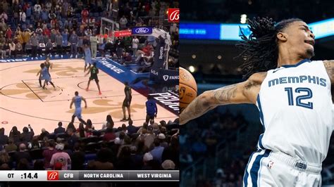 WATCH Ja Morant Pulls Out Gun Celebration And Touches The Sky With Fearsome Alley Oop