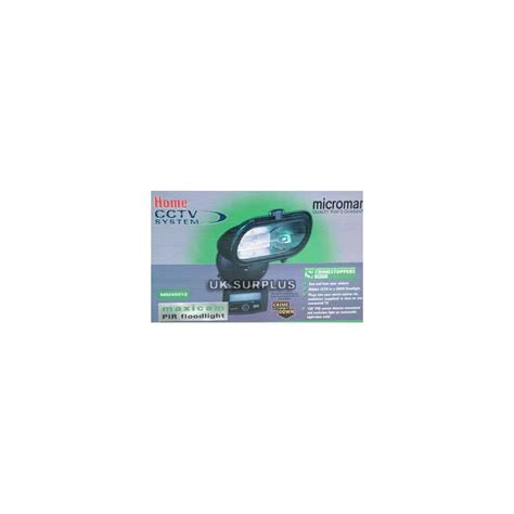 Micromark Pir Movement Activated Bandw Cam Geewiz