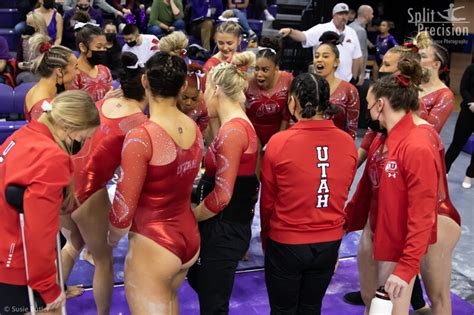 Utah Gymnastics Washington Vs Utah Splitprecision Photography
