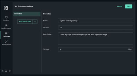 How To Create Custom Packages In Pdq Connect Pdq