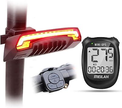 Amazon MEILAN X Smart Bike Taillight M Mini GPS Bike Computer Black Sports Outdoors