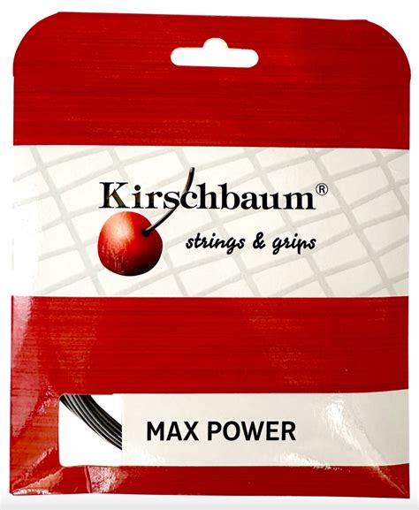 Tennis String By Kirschbaum Max Power The Tennis Store Aus And Nz