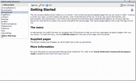 Integrating Oracle Webcenter Wiki And Blog Server