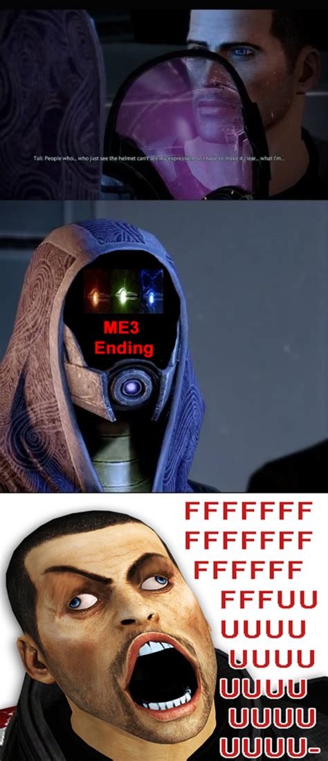 Tali Face Reveal Me3 Ending Mass Effect 3 Endings Reception Know