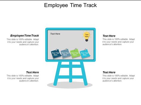 Employee Time Track Ppt Powerpoint Presentation Infographics Shapes Cpb