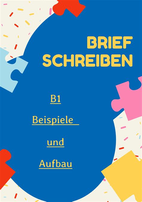 Brief Schreiben B1 Ubung Pdf