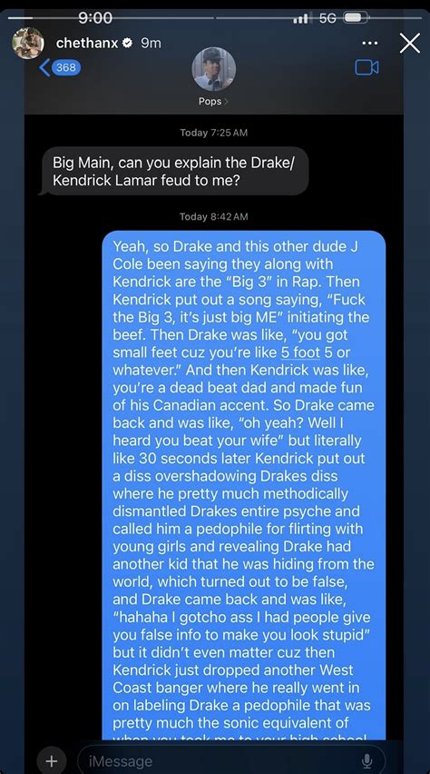 Tom Hanks Asks Chet Hanks To Explain Kendrick Vs Drake Beef