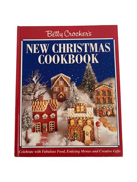 Vintage Betty Crocker New Christmas Cookbook 1993 Hardcover Etsy
