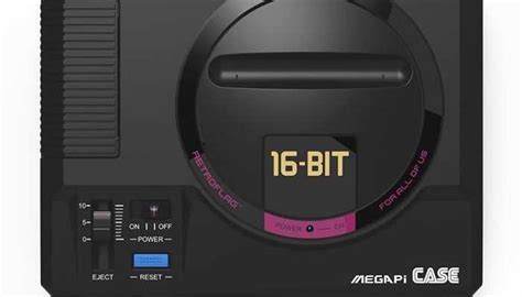 retroflag debuted sega megadrive raspberry pi case the megapi
