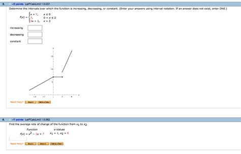 Solved 3 O 0 1 Points I Previous Answers LarPCalcLim3 Chegg