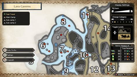 Every Lava Caverns Relic Record In Monster Hunter Rise