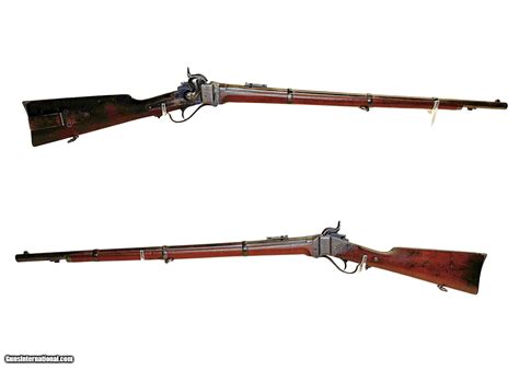 Original Civil War Martial Marked Model 1859 Sharps Rifle