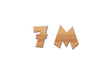 7 Million Subscribers Celebration Greeting Number With Oak Wood Design