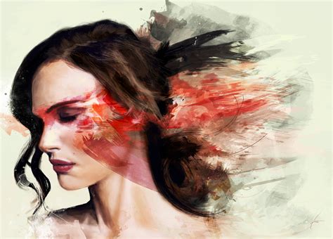 Fond d écran visage dessin La peinture illustration art numérique