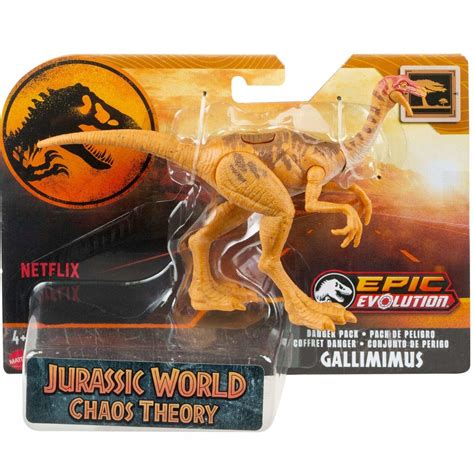 Jurassic World Chaos Theory Danger Pack Gallimimus Top Pick Toys